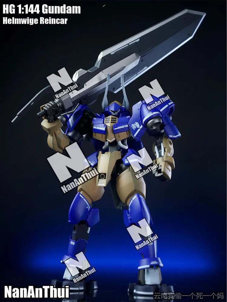 Сборная Игрушечная фигурка модель HG 1:144 Gundam HG IBO 31 Helmwige Reincar, Высококачественная модель, Поставляется с бесплатными наклейками