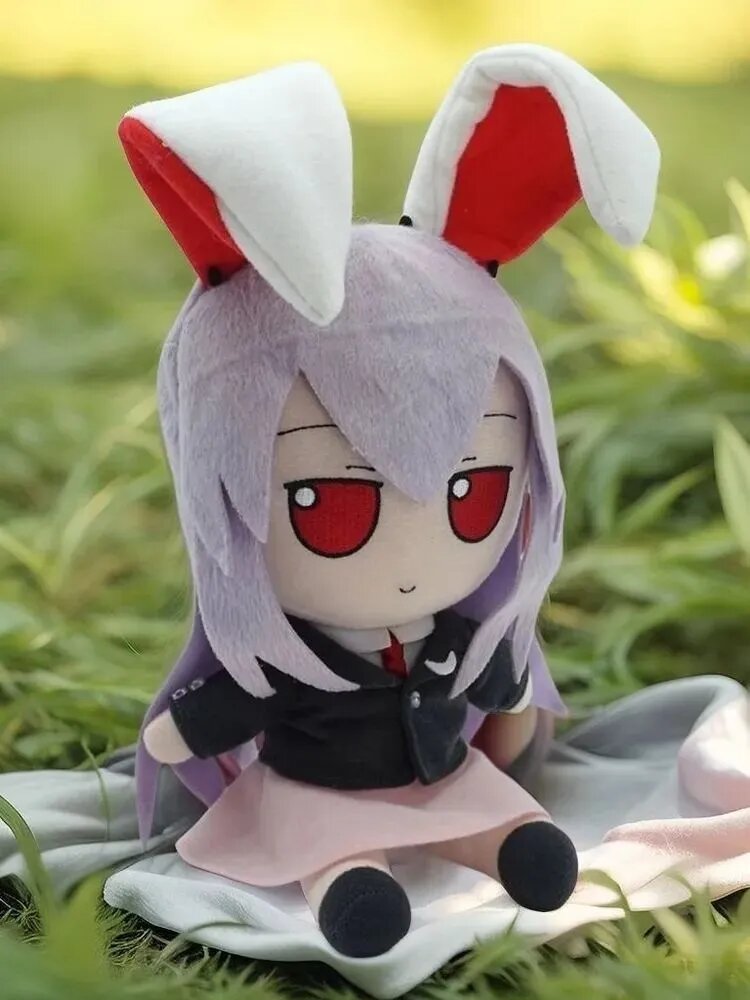 Аниме Мягкие Игрушки TouHou Project Fumo Izayoi Sakuya / Сакуя Изаёи Игрушка Антистресс 20 CM