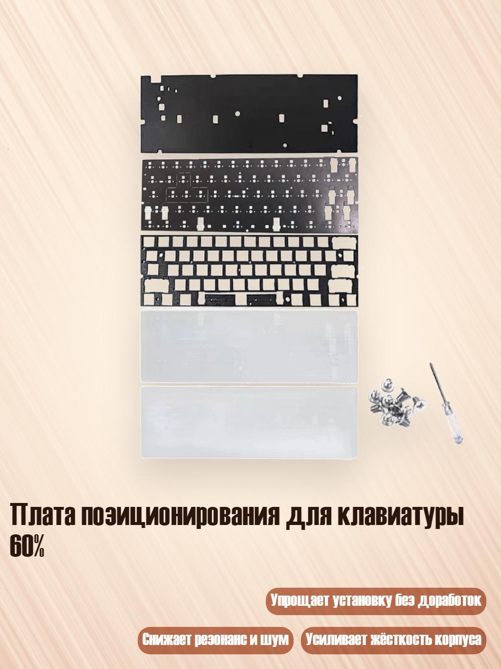 Плата позиционирования для клавиатуры 60%, Звуковой пакет вверх