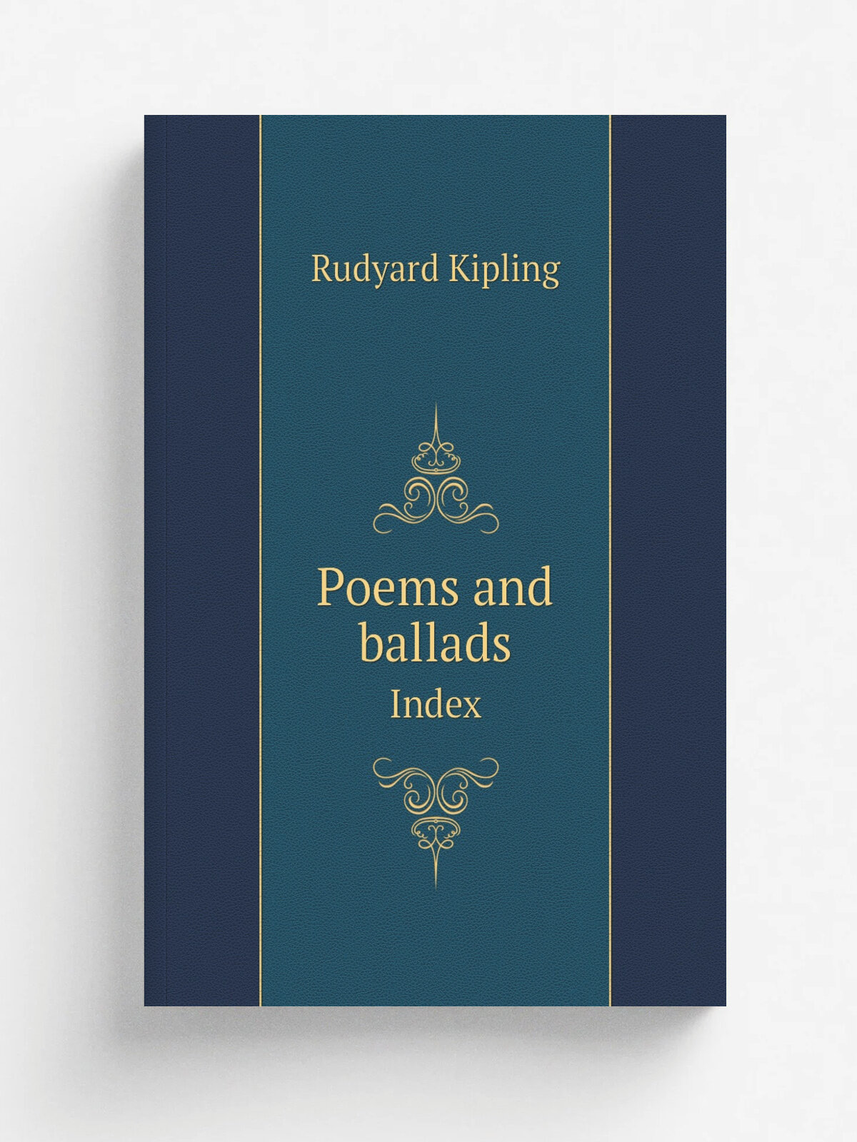 Poems and ballads. Index