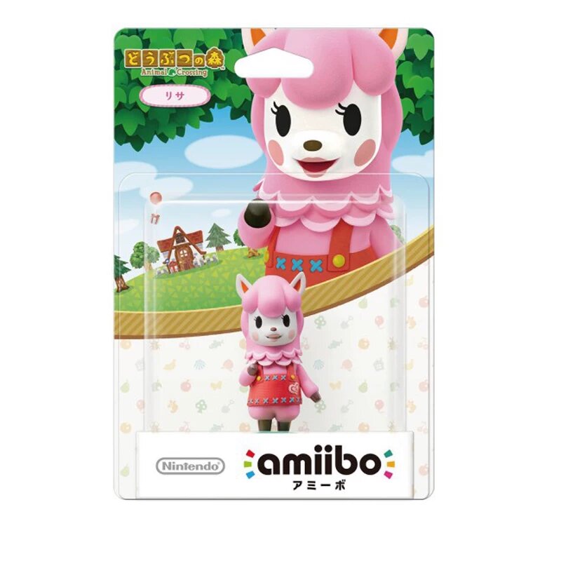 Японская фигурка Лизы из Animal Crossing, совместимая с Nintendo Switch, 10 см, коллекционная мягкая игрушка