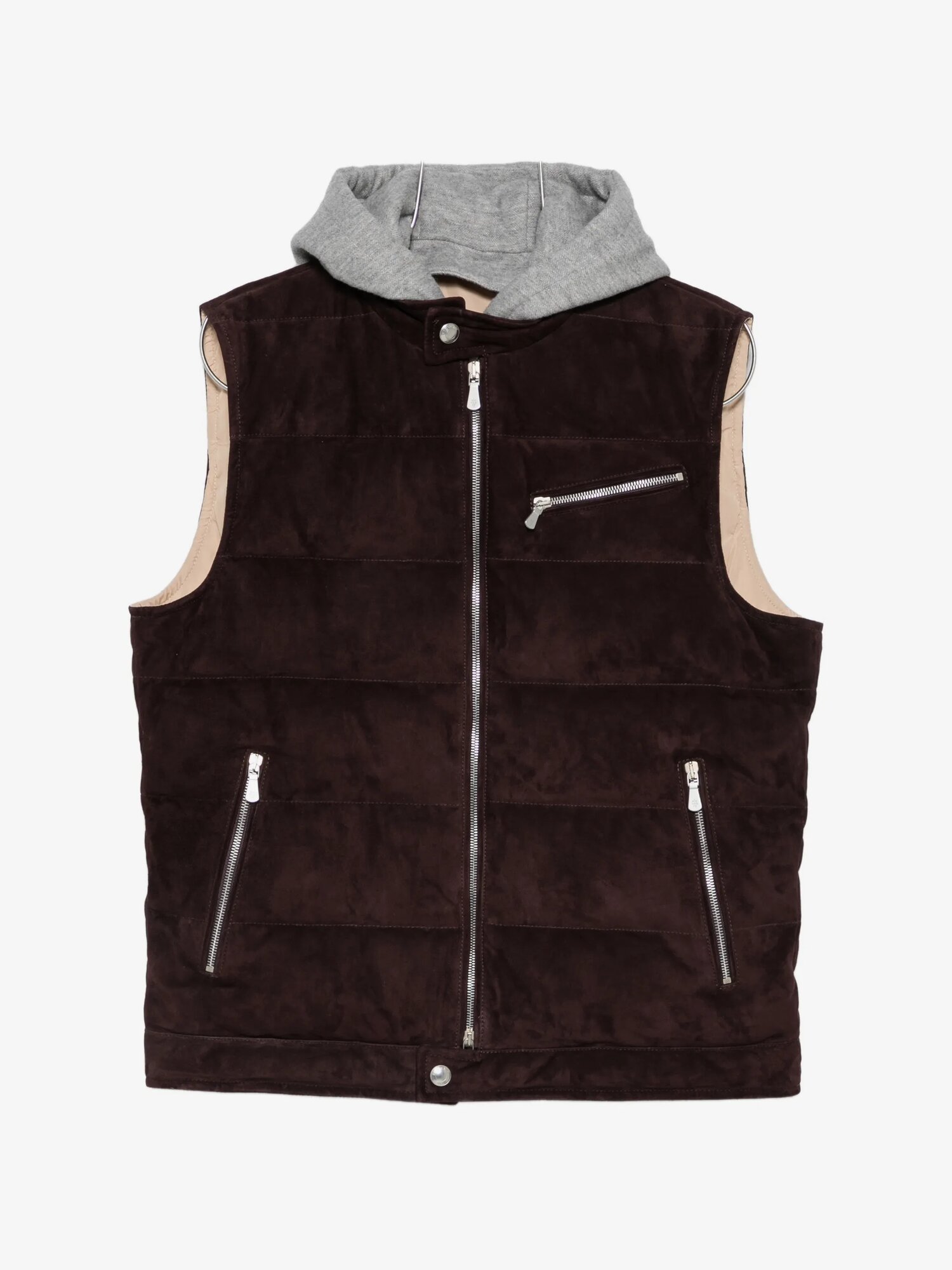 Топ Eleventy Hooded quilted gilet