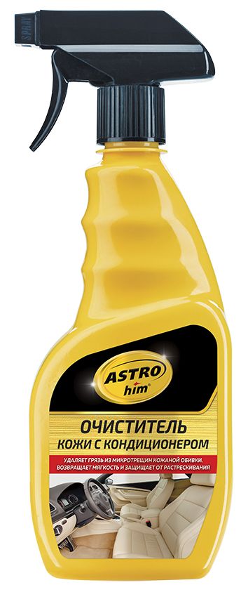 Очиститель кожи с кондиционером, спрей 500 мл ASTROhim AC855 ASTROhim AC855