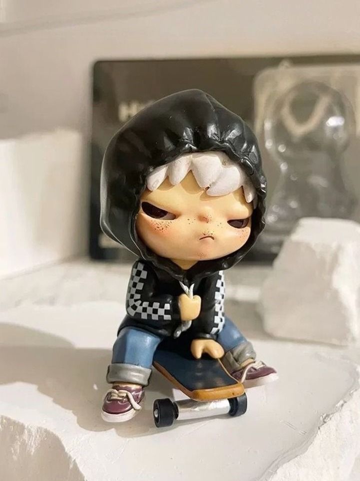 Фигурка Popmart Hirono VANS из серии "Маленький принц и роза", фигурка из серии "Загадочный рай", праздничный подарок