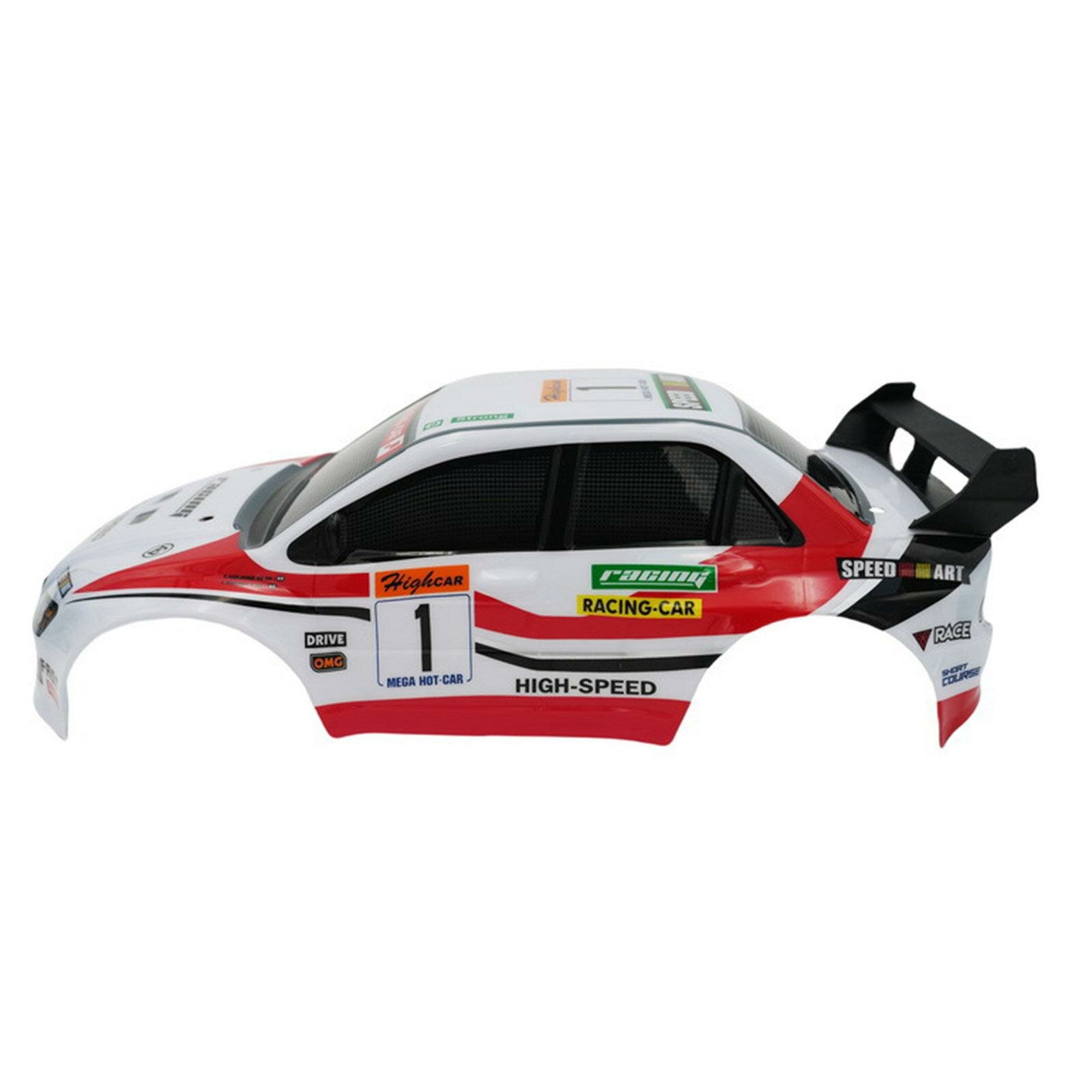 Корпус для радиоуправляемой дрифт-машины масштаба 1:12, ПВХ, для SY1201 Mini AWD, белый.