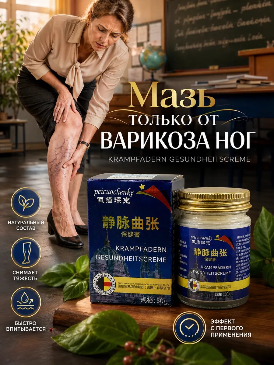 Мазь от варикоза вен на ногах