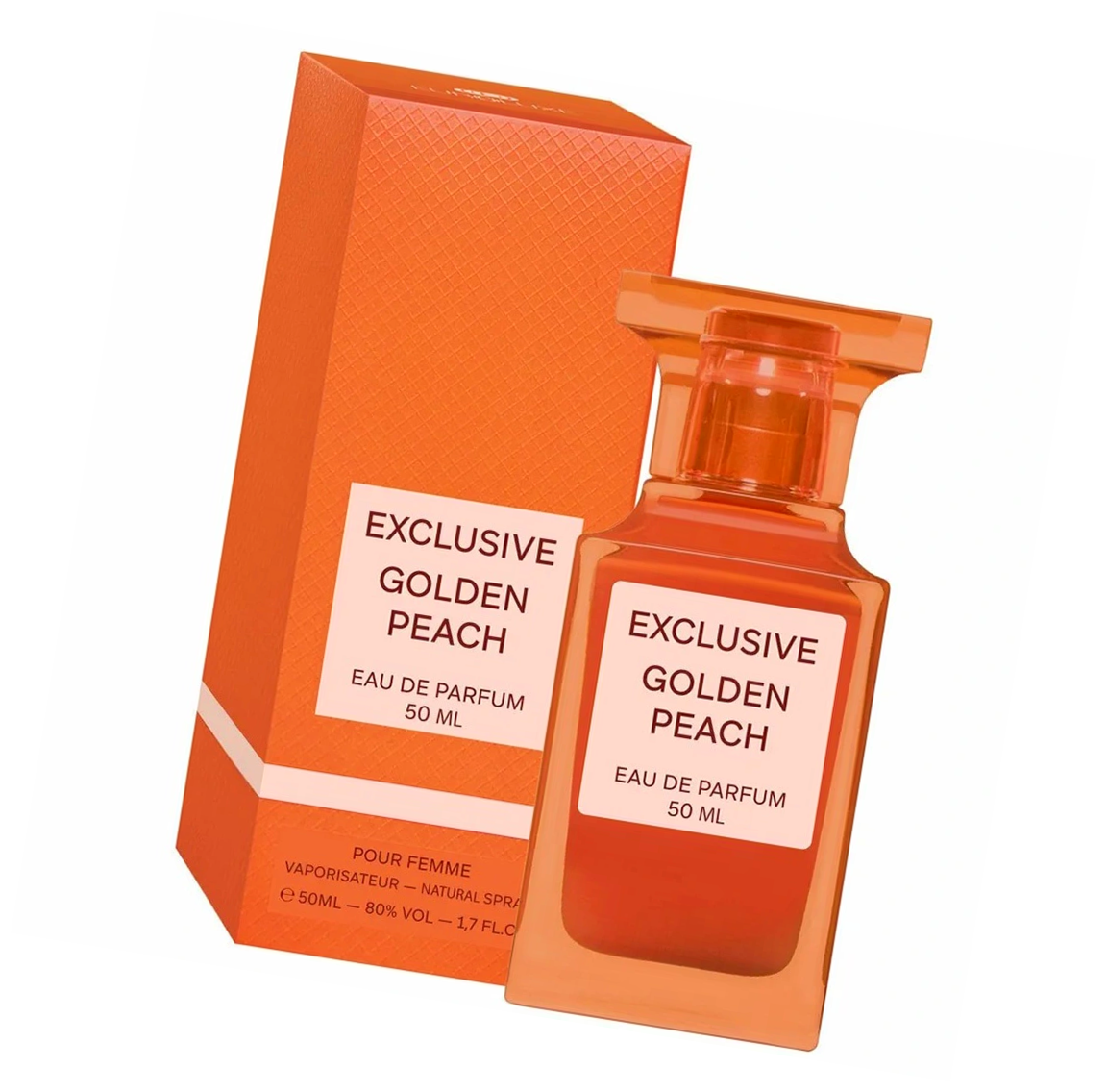 Парфюмерная вода Euroluxe Exclusive Golden Peach женская 50 мл - Эксклюзив Пич