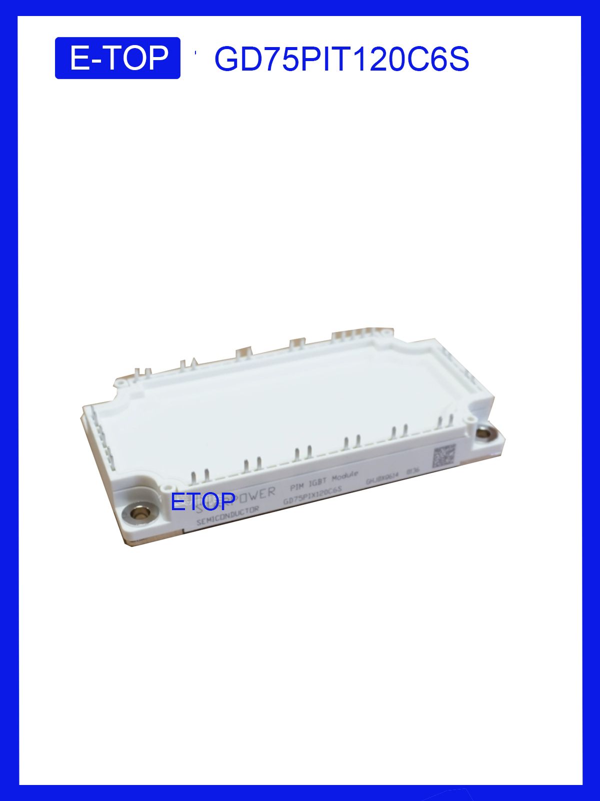 Модули IGBT GD75PIT120C6S