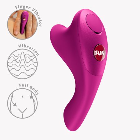 Вибратор для пар маленький Fun Factory BeOne, розовый