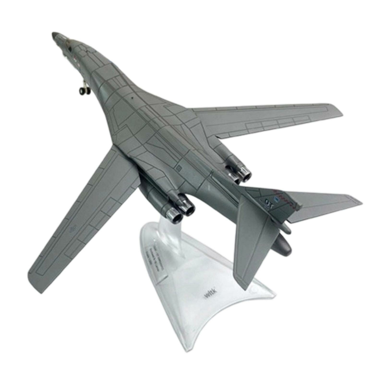 Модель истребителя B-1B в масштабе 1/200. Модель военного самолета B-1B из сплава для коллекционеров, любителей авиации, для демонстрации на полке, для офиса.
