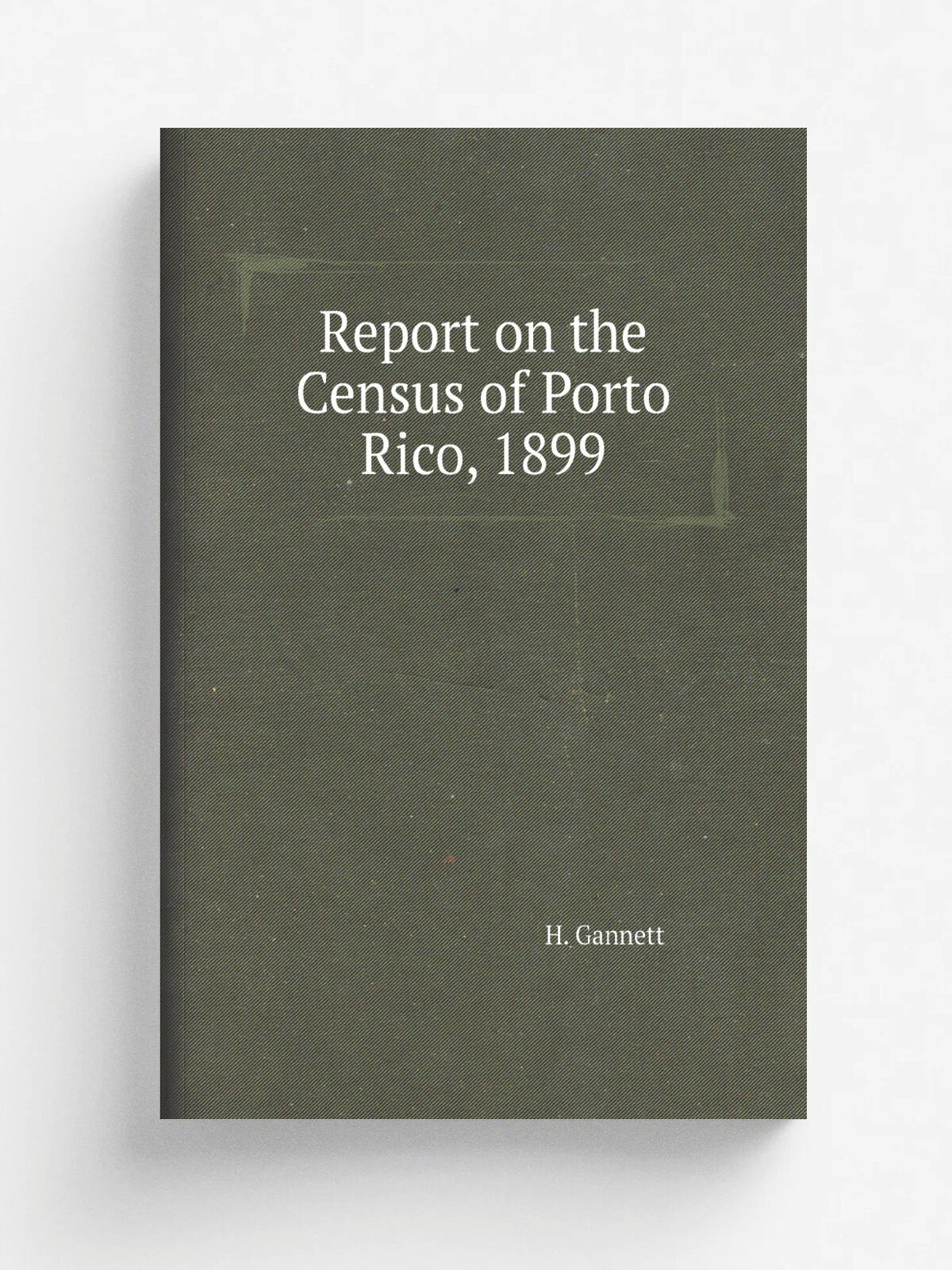 Report on the Census of Porto Rico, 1899