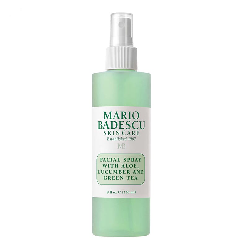 Спрей для ухода за кожей Mario Badescu Facial Spray With Aloe, Cucumber And Green Tea увлажняюще-освежающая мист для лица с алоэ, огурцом и зеленым чаем 236 мл