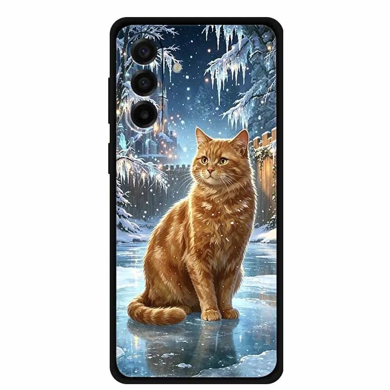 Чехол для Samsung Galaxy A27, милый силиконовый мягкий чехол для телефона, защитный бампер X01.30