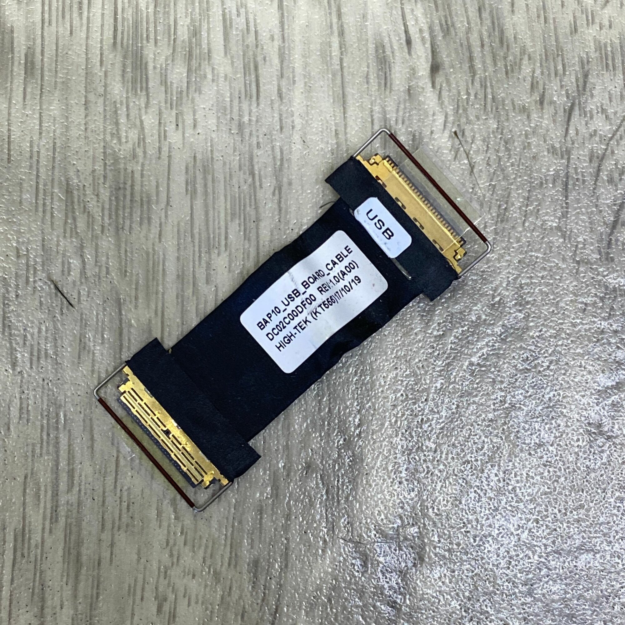Шлейф платы USB для ноутбука Dell Alienware 15 R3, Alienware 15 R4 DC02C00DF00