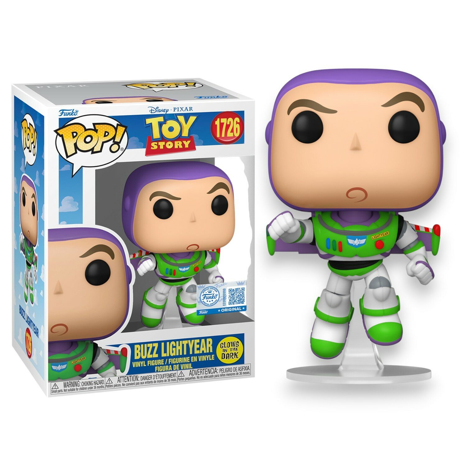 Фигурка История игрушек "Toy Story Buzz Lightyear GW" Эксклюзив от Funko POP! 1726