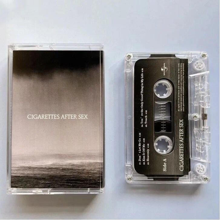 Cigarettes After Sex Cry кассета Совершенно новый Запечатанный