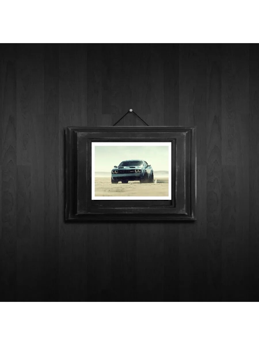Постер "dodge challenger 2" от Cool Eshe