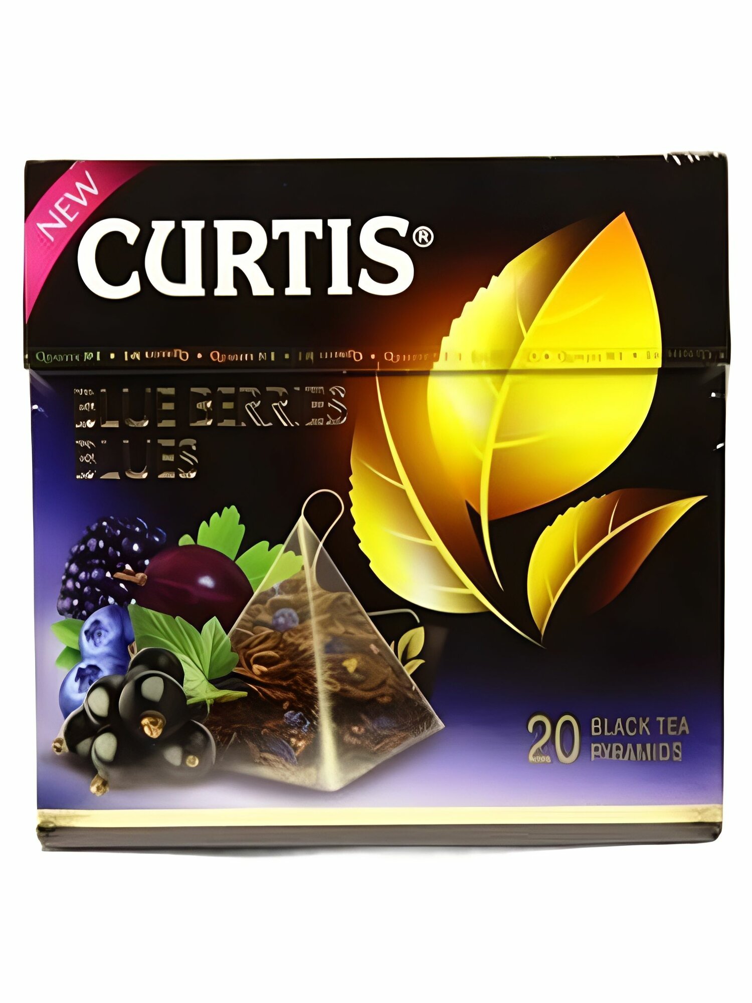 Чай черный Curtis Blue Berries Blues ягодный 20 пир