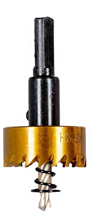 Коронка биметаллическая Elitech 1820.140800 по металлу HSS 30 мм
