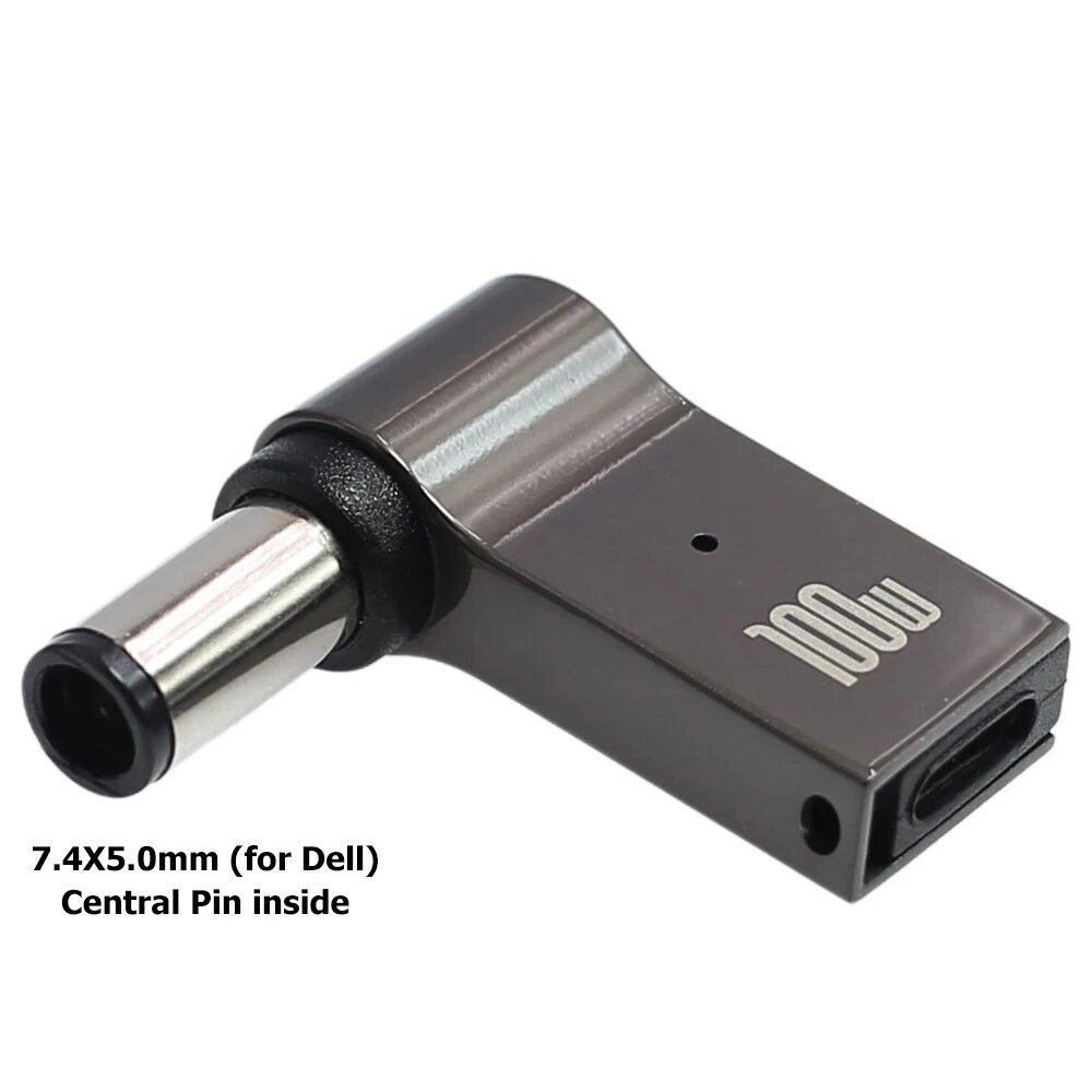 Адаптер питания USB-C 100 Вт, 7.4*5.0mm (Dell)