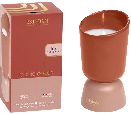 Esteban Paris Iris Cachemire Iconic Color Свеча ароматическая 220гр 1132973