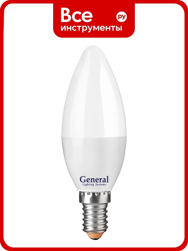 Светодиодная лампа General Lighting Systems Свеча CF-12W-E14-649929