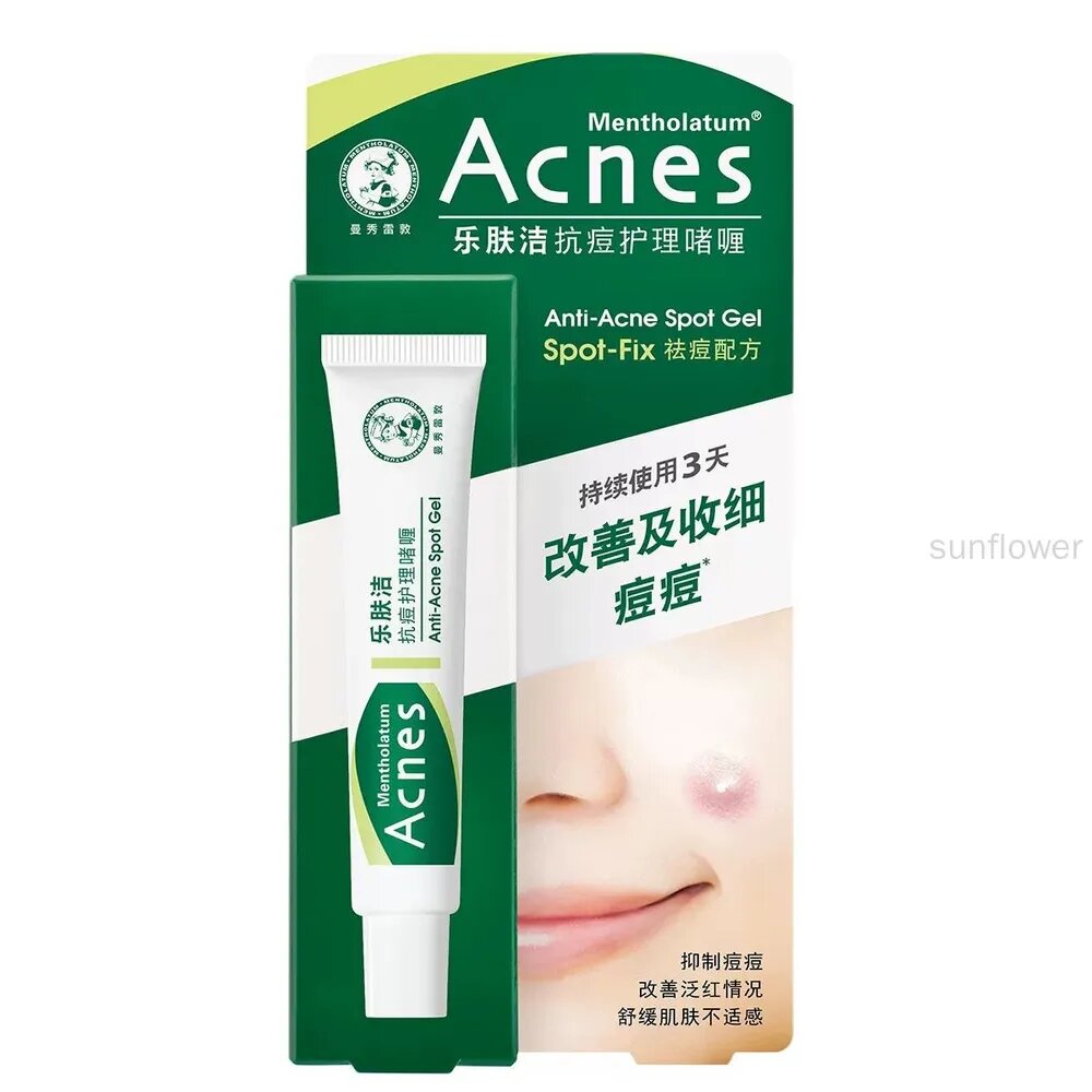 Гель для лица MENTHOLATUM ACNES точечный для проблемной кожи 18 г