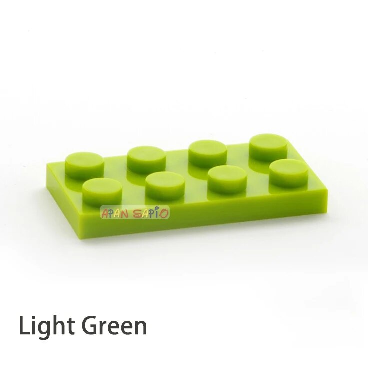 Конструкторы APAN SAPIO 60 шт. Зеленый, Light Green 60pcs