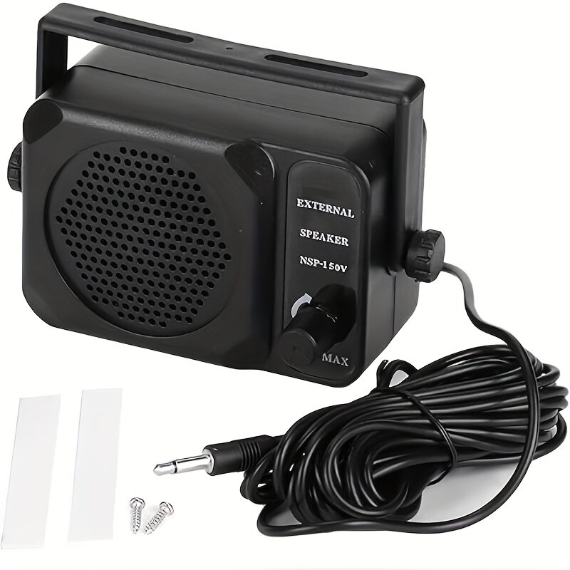 Двухсторонняя автомобильная рация NSP-150V, диапазоны HF/VHF/UHF/CB, с внешним динамиком и регулировкой громкости