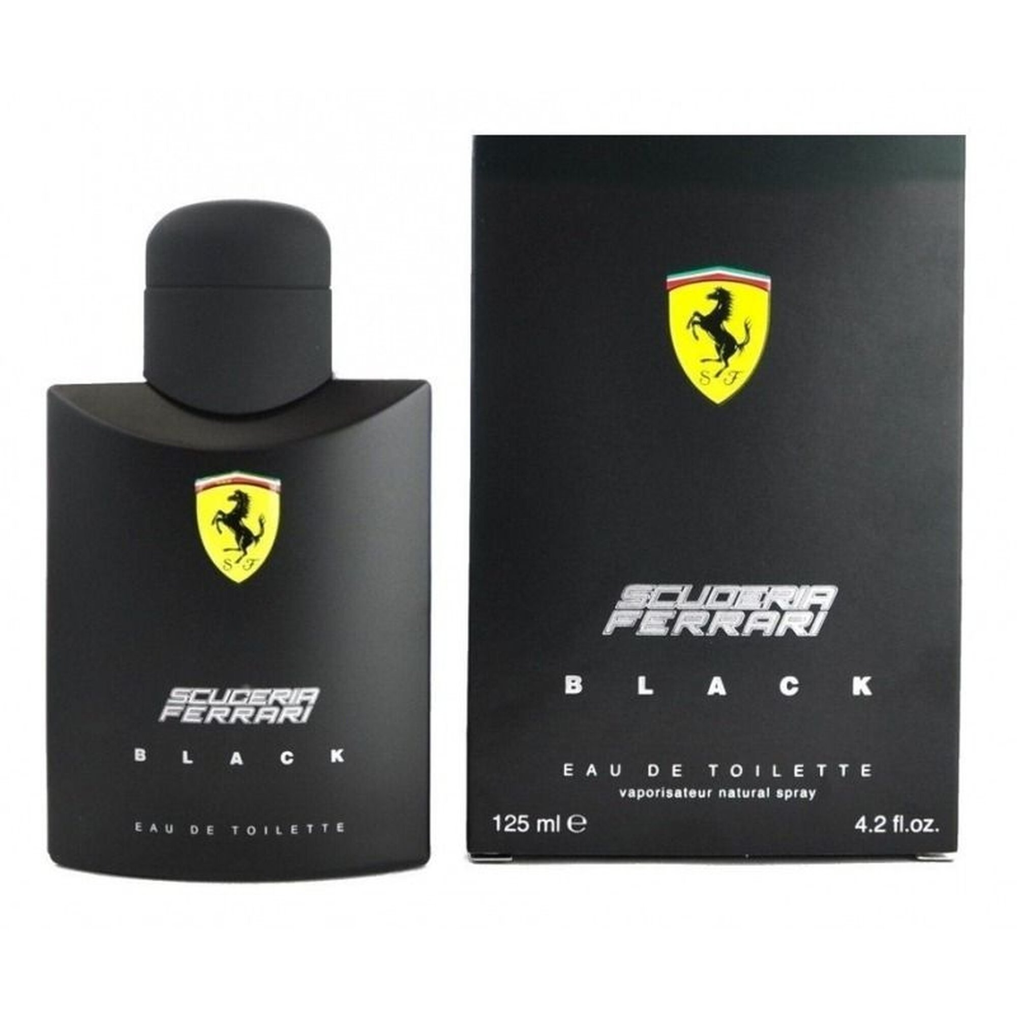 Туалетная вода Ferrari Scuderia Black, для мужчин, объем 125 мл