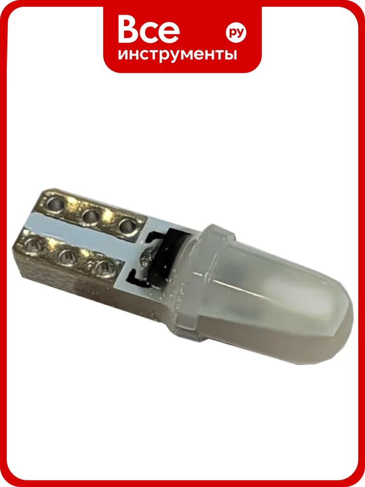 Светодиод Nord-Yada 12V T5 W1.2W, 2x3014SMD Non-polar синий 2 шт. 908823