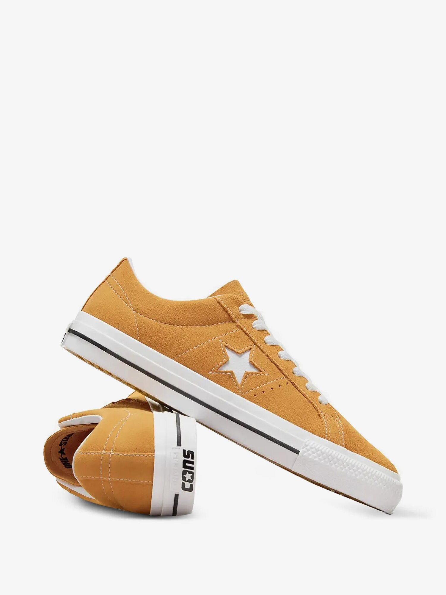 Кроссовки Converse One Star Pro, размер 8 US, yellow — фото 1