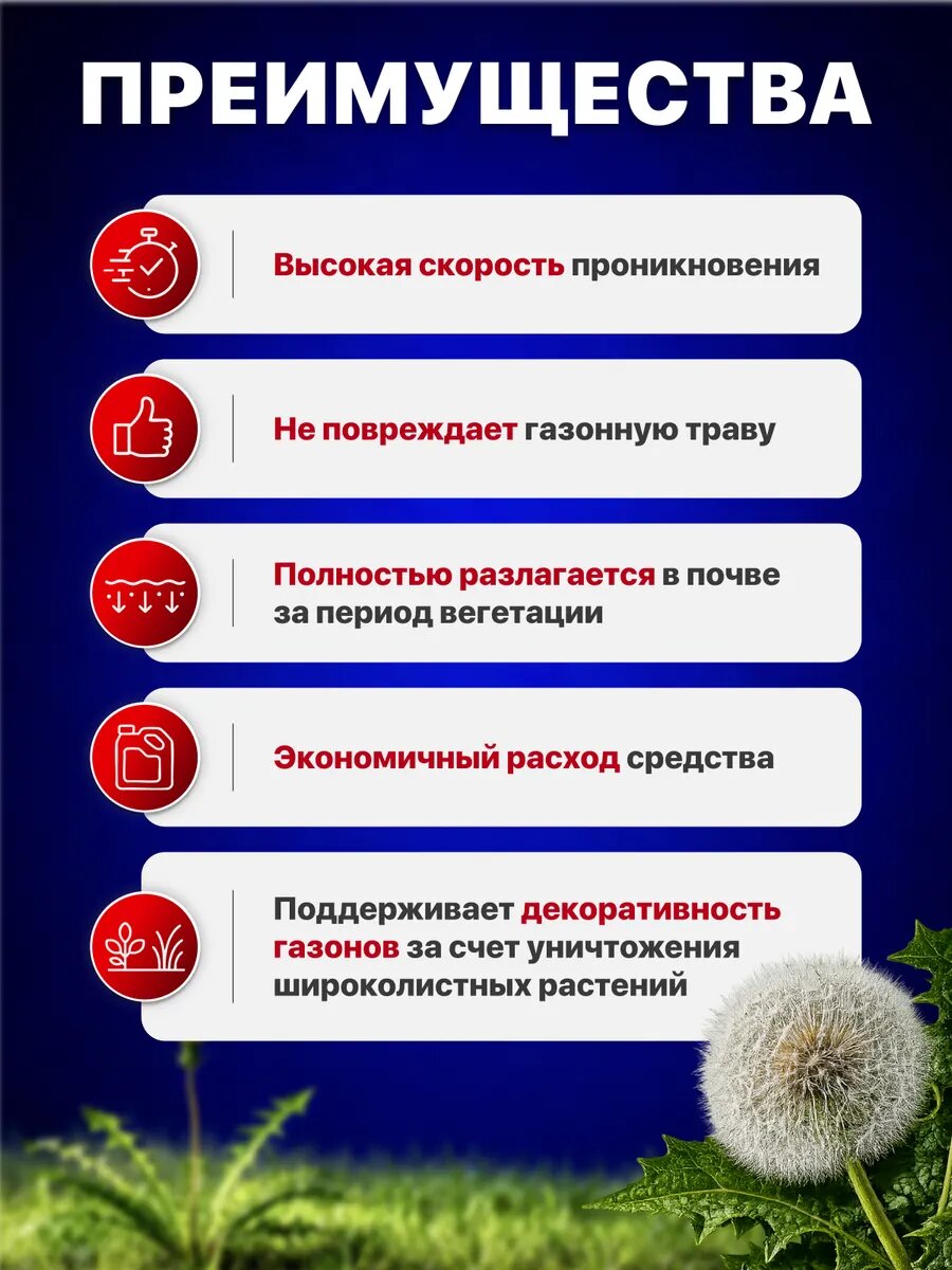 Деймос гербицид средство от сорняков для травы 40 мл — фото 1
