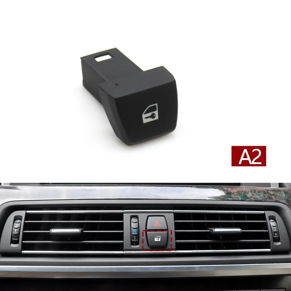 Кнопка-переключатель аварийной сигнализации для BMW серий 5, 6, 7, X3 (F07, F06, F12, F13, A2 1PC