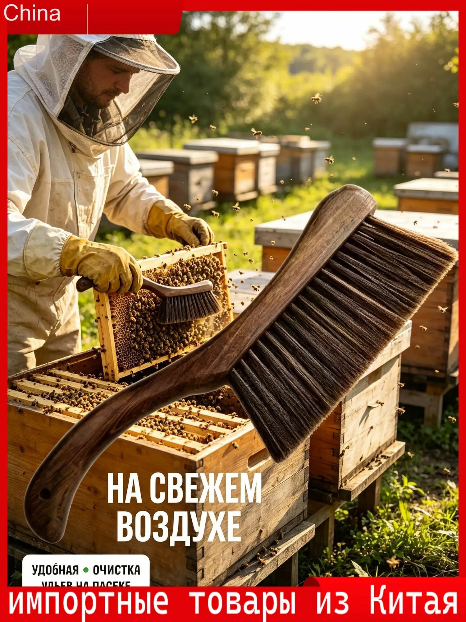 Щетка для пчел — фото 1