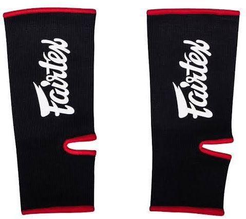 Голеностопы Fairtex AS3 black red