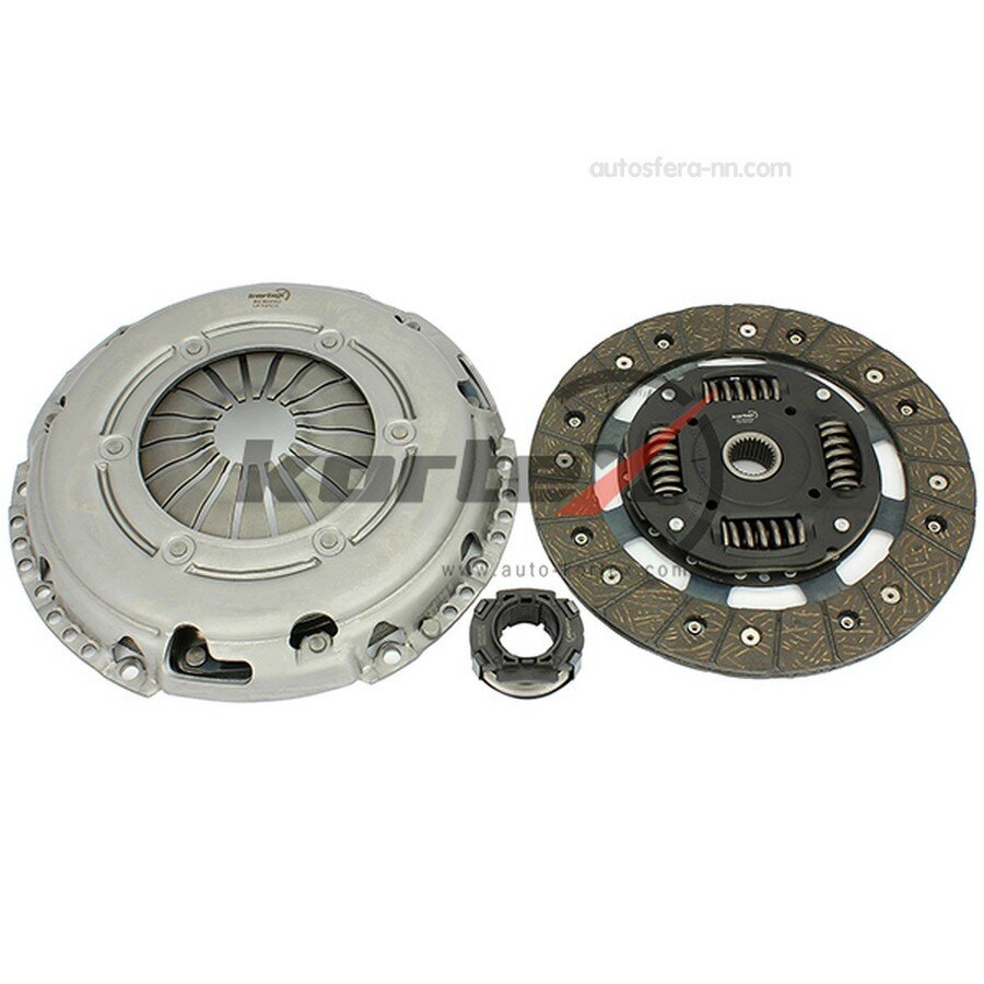 KORTEX KCK0062 Сцепление VW/SKODA OCTAVIA A7 13-/POLO/RAPID 15- 1.6 110л. с