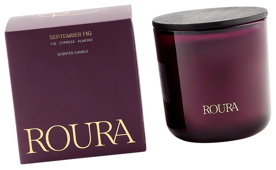 Рура Сентябрьский Инжир ароматическая свеча 830 гр - Roura September Fig для дома