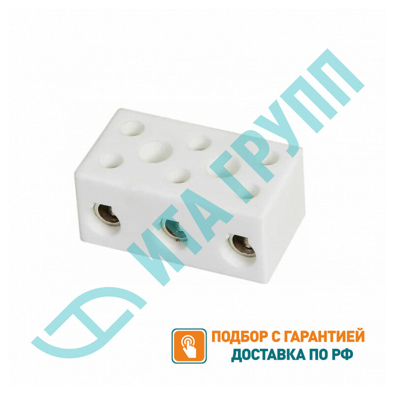 Керамическая клеммная колодка на 6 проводов, 26ME0206