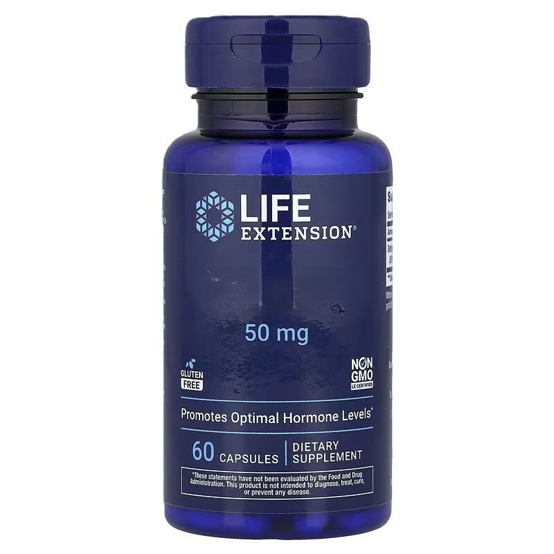 Life Extension, Dhea, 50 мг, 60 капсул