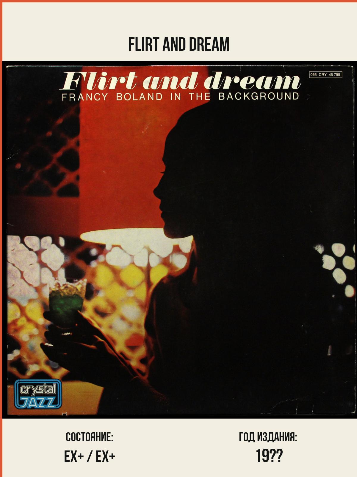Виниловая пластинка Crystal Francy Boland – Flirt And Dream
