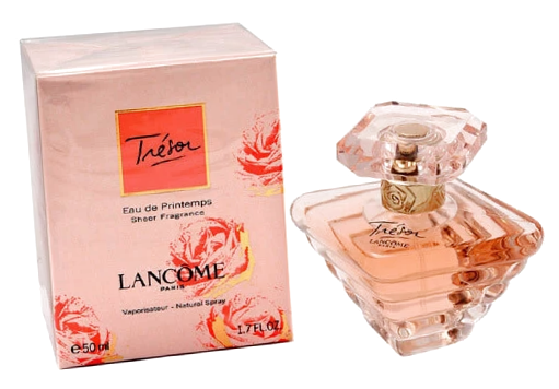 Lancome Tresor Sheer Eau De Printemps 50 мл женский парфюм - Ланком Трезор Шеер