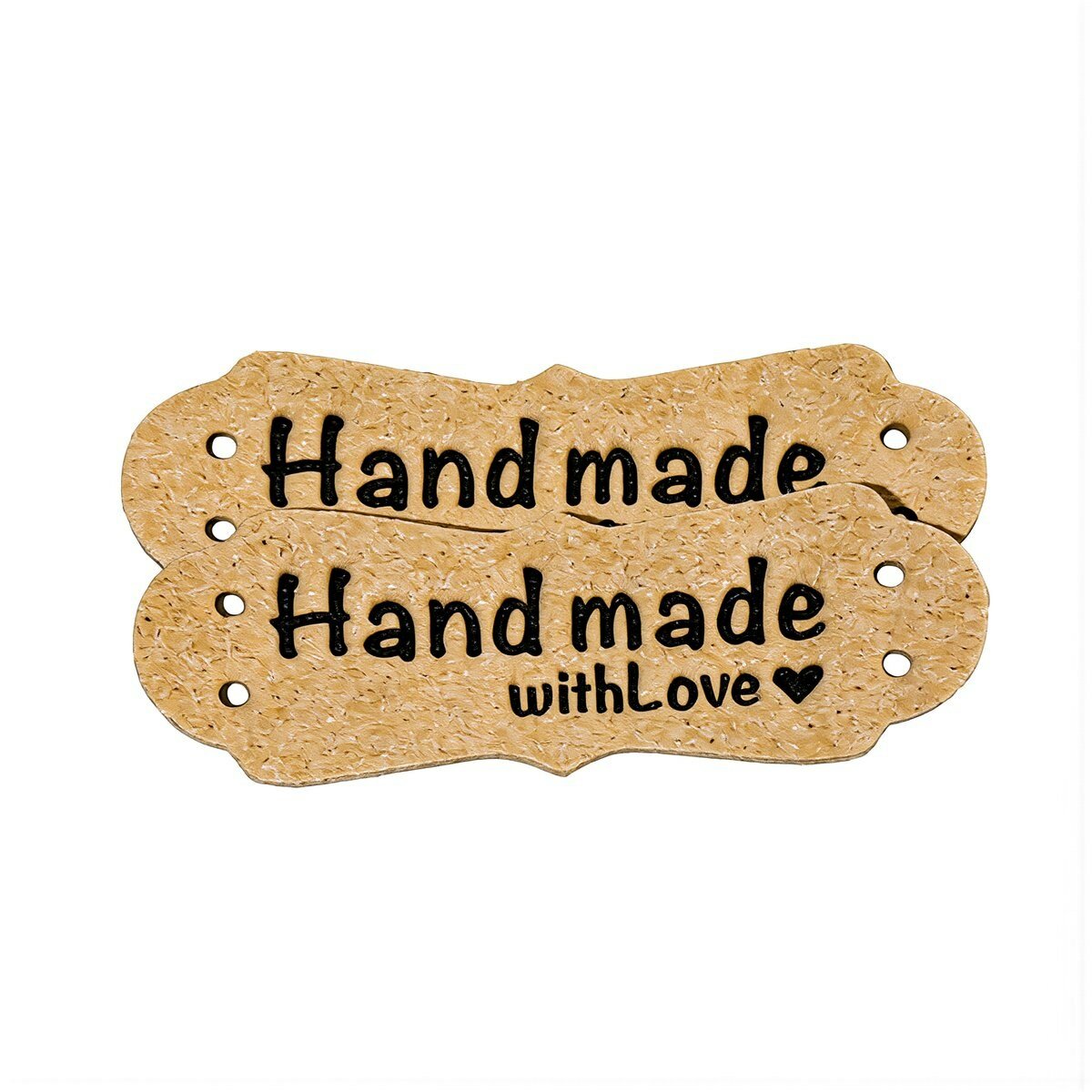 Кожаная этикетка Hand made, детали для рукоделия ручной работы, украшение для вязаных шапок, многоцветная ультратонкая кожа