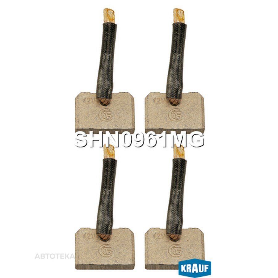 Щетки стартера TOYOTA CAMRY CARINA COROLLA HIACE HILUX LAND CRUISER// LAND ROVER Freelander I 2.0 Di 1997- KRAUF SHN0961MG