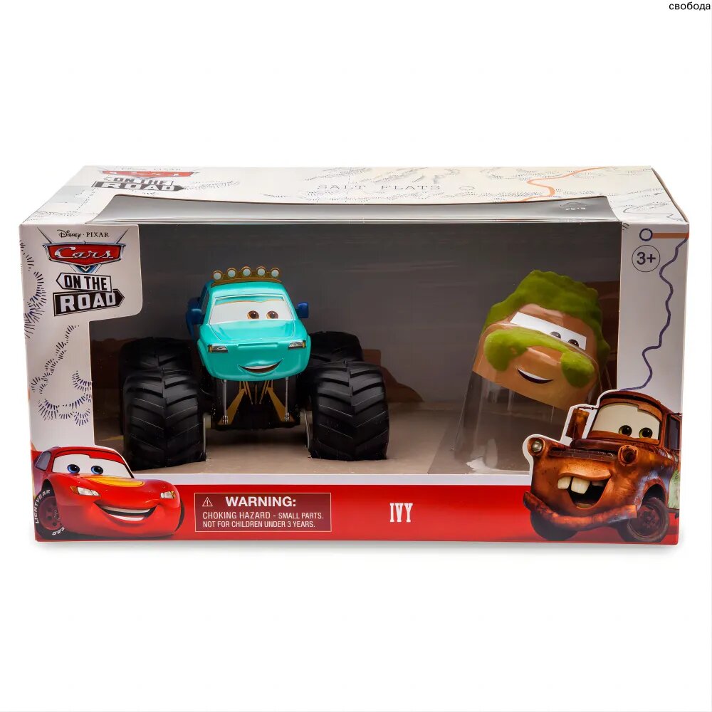 Disney Pixar Cars / Ivy Die Cast Set Машины На Дороге / Набор Игрушечных Машинок - 1 Штука