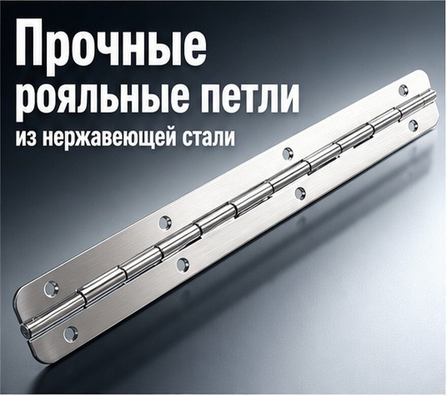 4 Штуки Тяжелые Надежные Пианино Шарниры Из Нержавеющей Стали Для Ювелирной Коробочки Размер 15.00X1.70X1.00Cm