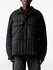 Куртка RAINS Quilted button-up jacket, размер 48, black