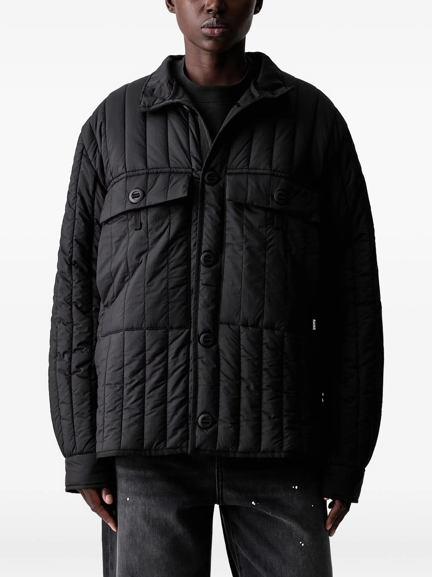 Куртка Quilted button-up jacket