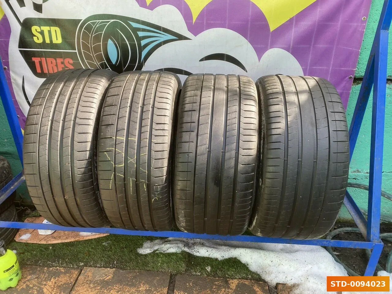 Комплект (2 шт) летних БУ шин Pirelli P Zero PZ4 285/40 R22 30% износ 7319269398