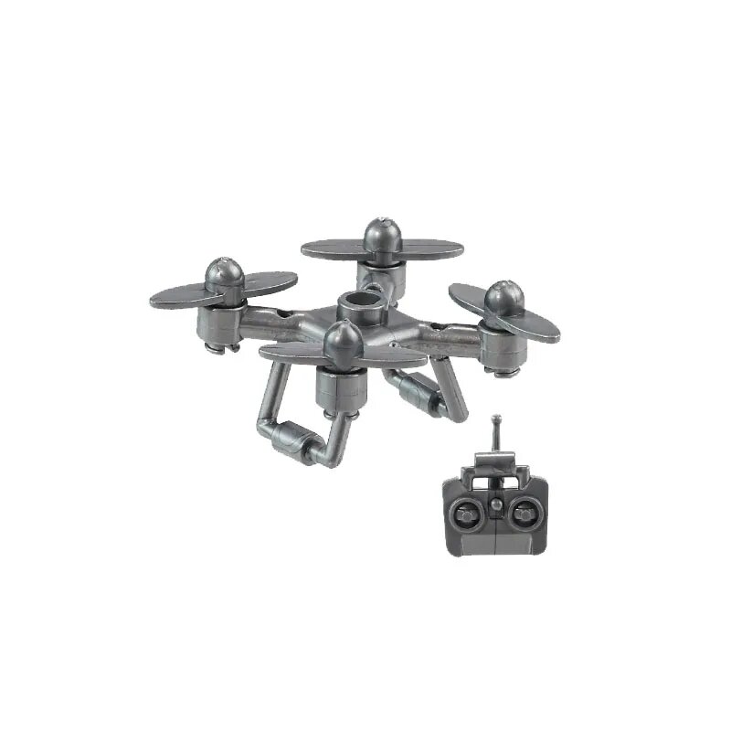 Серый дрон BRICKPANDA CJ250 30104